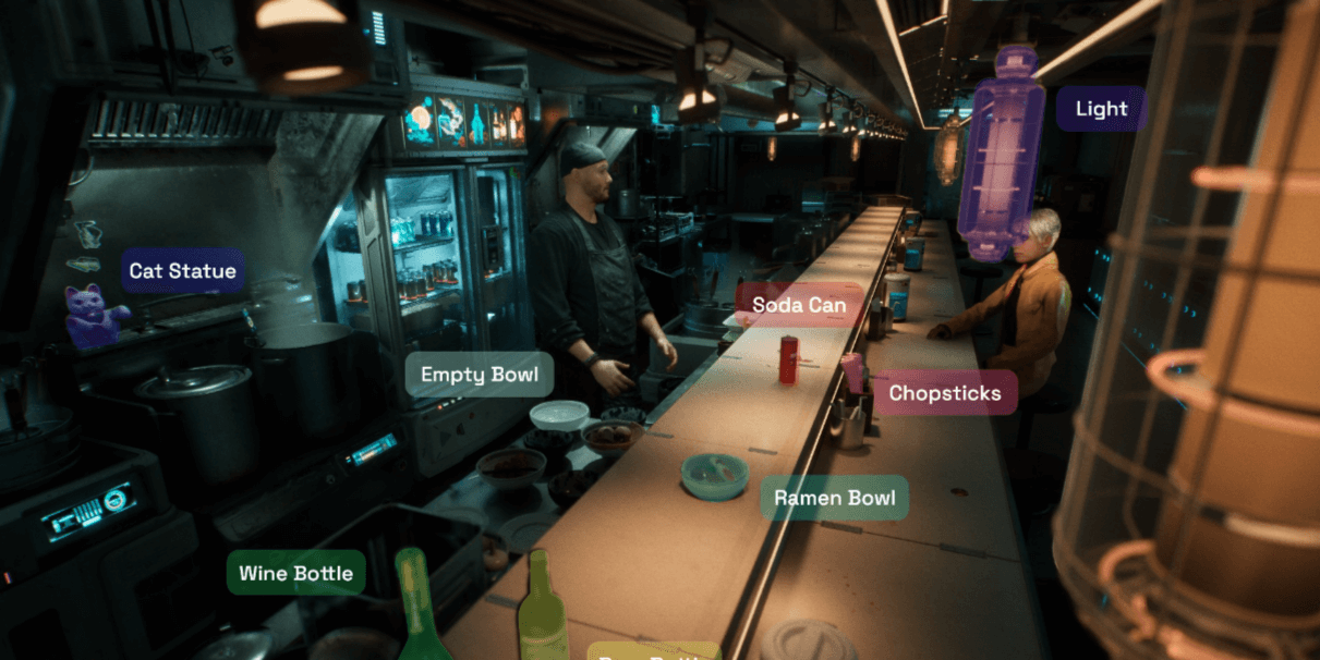 Look Nvidia Convai Npcs Theverge - Blue Sushi Sake Grill